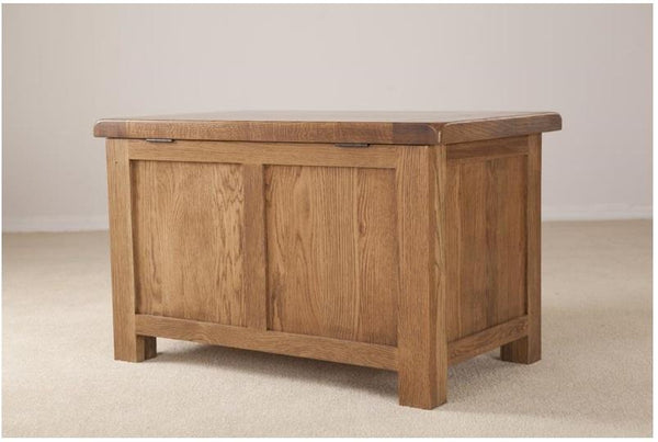 Rustic Blanket Box - Price Match Guarantee And Free Mainland Delivery